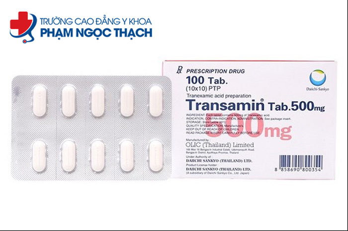 Thuốc Transamin là gì? Thuốc Transamin 500mg có tác dụng như thế nào?